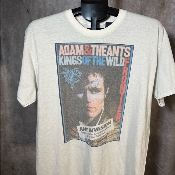 Shirts | Adam The Ants Graphic Tshirt Cream | Poshmark